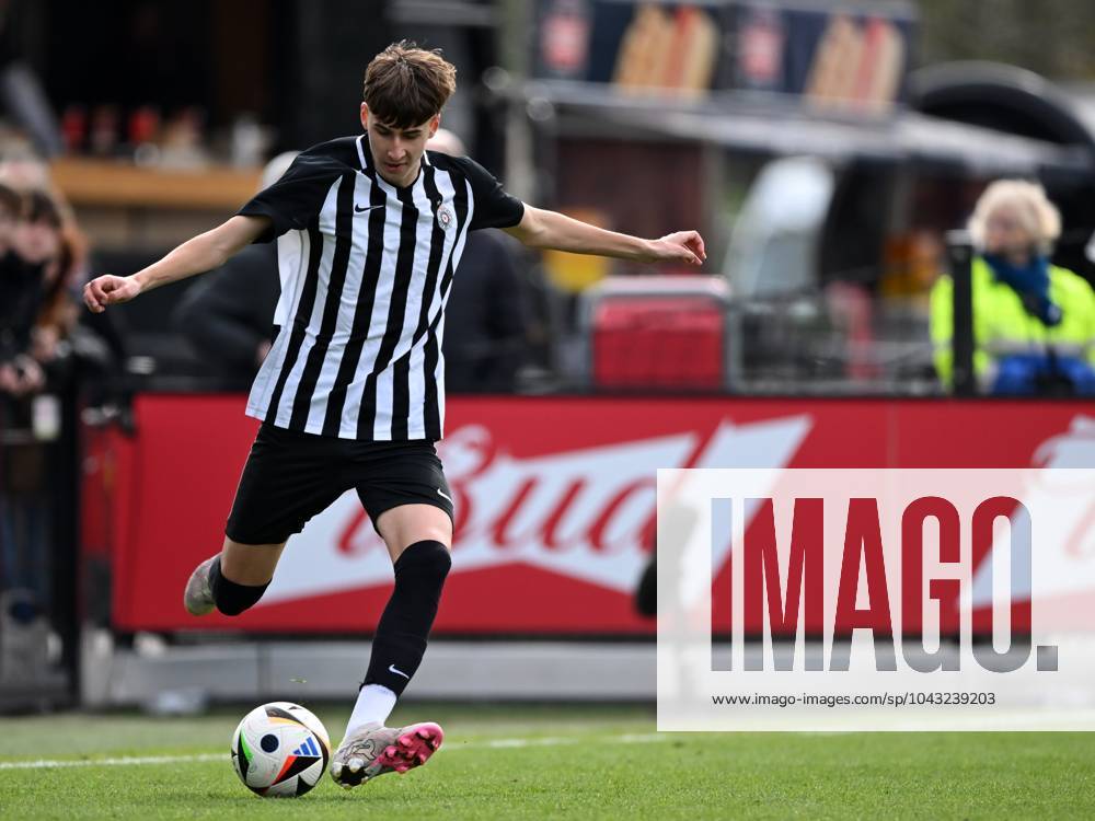 AMSTERDAM - Dusan Makevic of FK Partizan U17, U 17 during the Ajax Future Cup 2024 match between