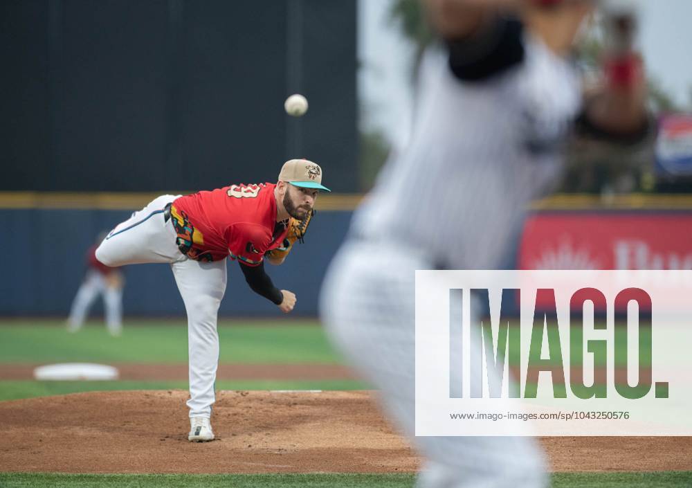 Syndication: News-Journal Starter Kyle Tyler (19) pitches during the ...