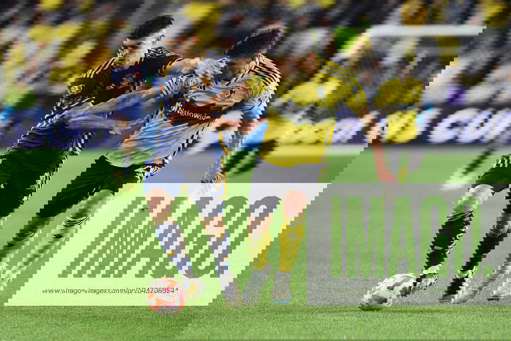 April 2, 2024: UANL Tigres midfielder Juan Brunetta (11) and Columbus ...