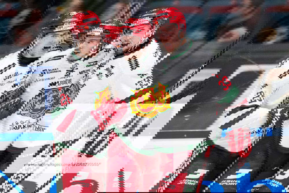 240404 Moras Michael Brandsegg Nygard, Chad Yetman and William Pethrus celebrate after 1 1 during