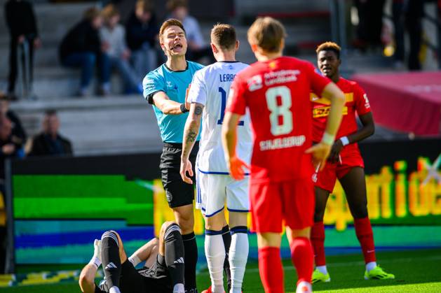 Championship game FC Nordsjaelland vs FC Copenhagen 07 04 24 DK Caption ...