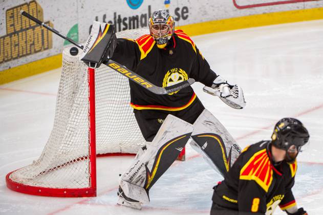240409 Brynäs Damian Clara during semi-final five in the ...