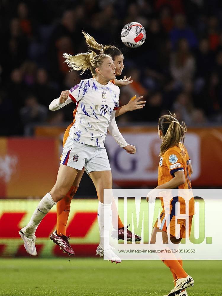 BREDA - Sophie Haug of Norway women, Damaris Egurrola of Holland Women ...