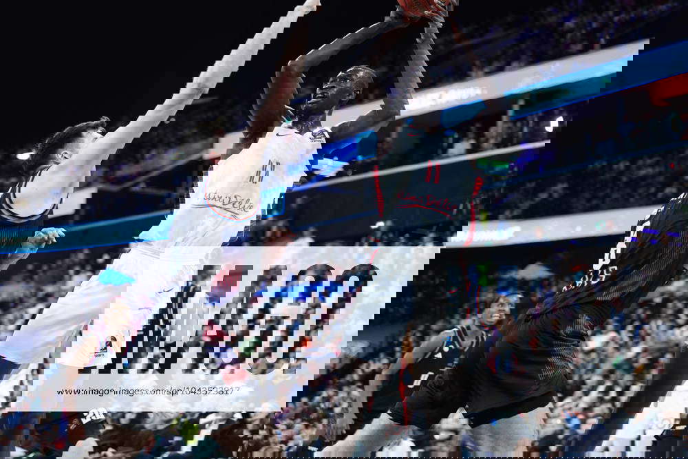 Bodian Massa of JL Bourg-en-Bresse BASKET BALL : Paris Basketball vs JL ...