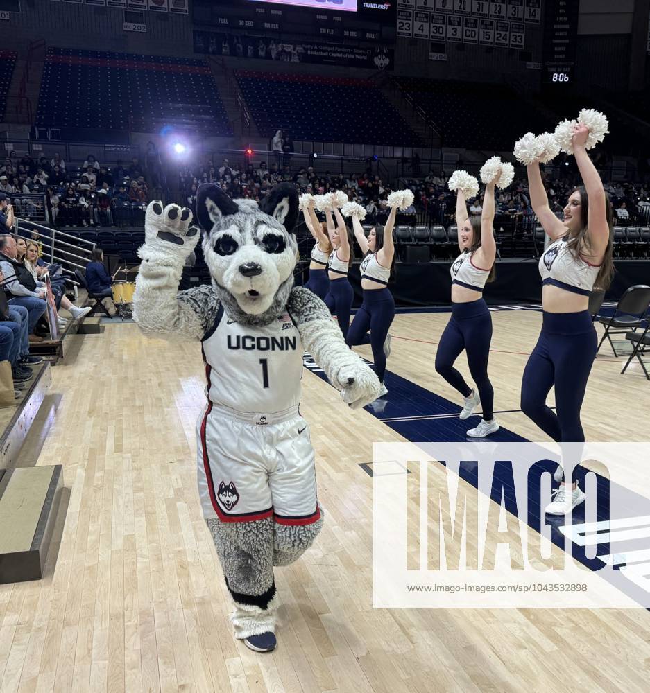 Syndication: Norwich Bulletin Jonathan the Husky, the mascot for the ...