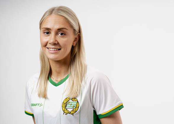 Alice Carlsson, Hammarby, poses for a portrait during the ...