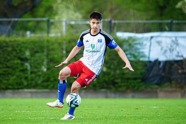 Felix Paschke Hamburger SV II, 10 GER, Hamburger SV II vs Hannover 96 ...