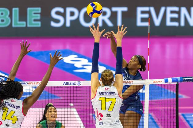 Myriam Sylla (Allianz VV Milano) during the Playoff Semifinal game2 ...