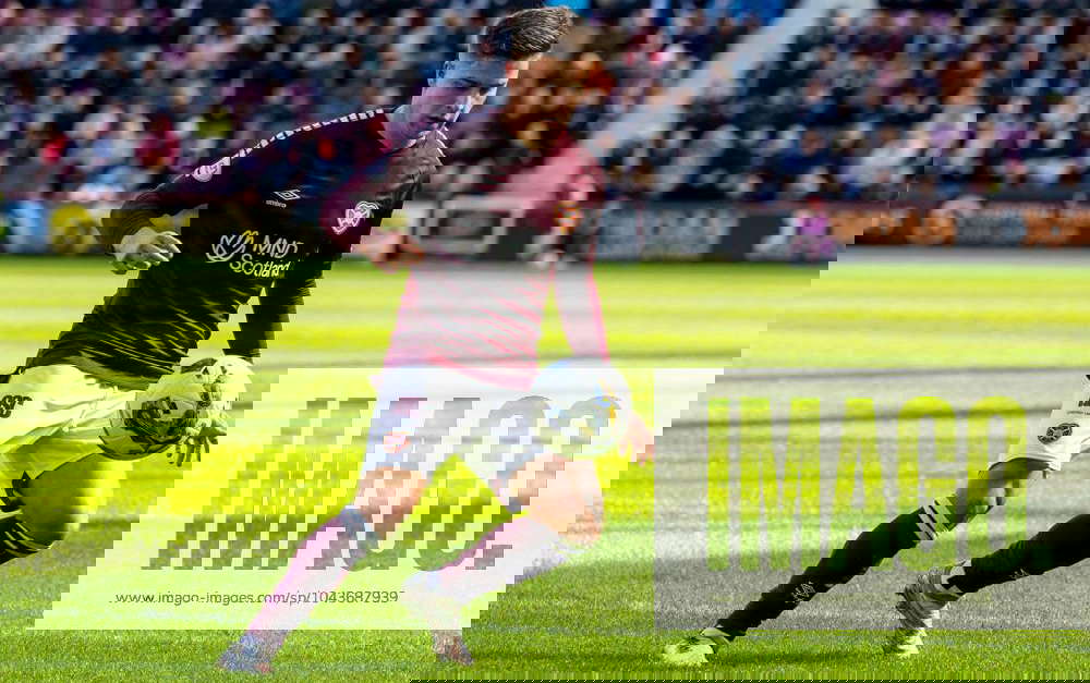 Cameron Devlin of Hearts Heart of Midlothian v Livingston, Cinch Scottish Premiership, Football