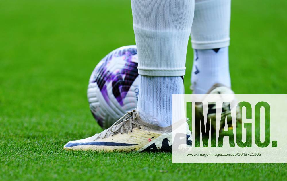 The Nike boots of Rasmus Hojlund of Manchester United, ManU AFC ...