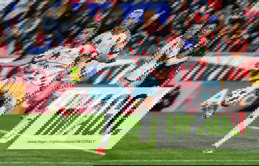 April 13, 2024: Chicago Fire forward Hugo Cuypers (9) clears the front ...