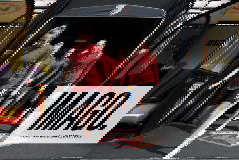 London, April 14 2024: Kayleigh Barton of Charter Athletic leads the ...