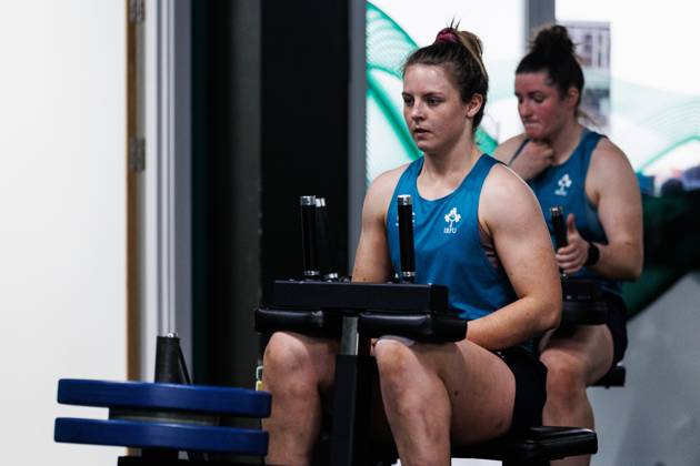 Ireland Womens Rugby Gym Session, Ireland Campus, Blanchardstown ...