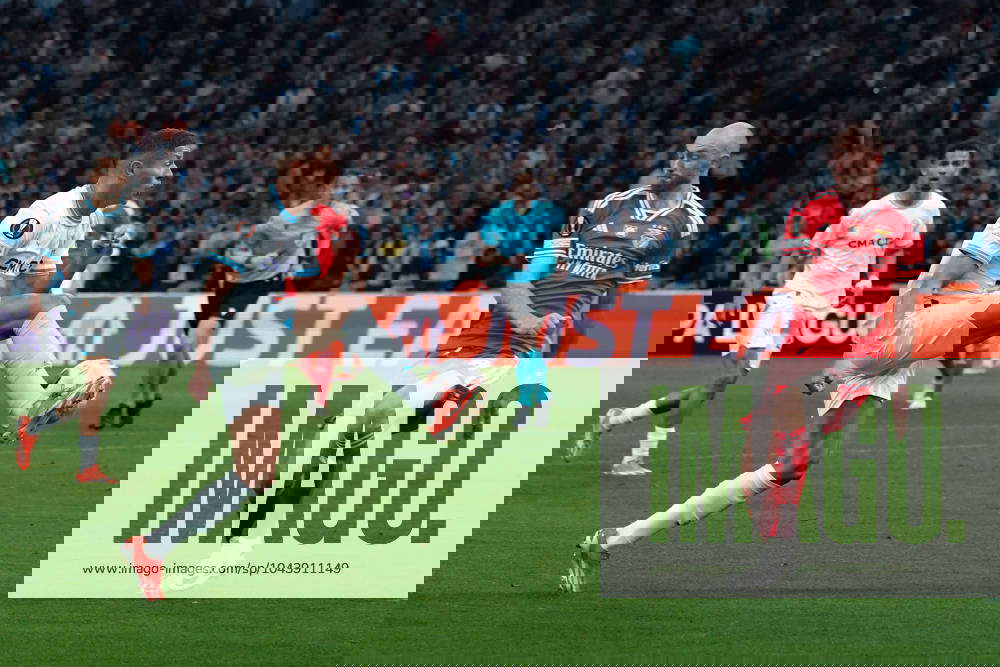 Amine Harit (Olympique de Marseille) - Fredrik Aursnes (SL Benfica) FOOTBALL : Olympique de