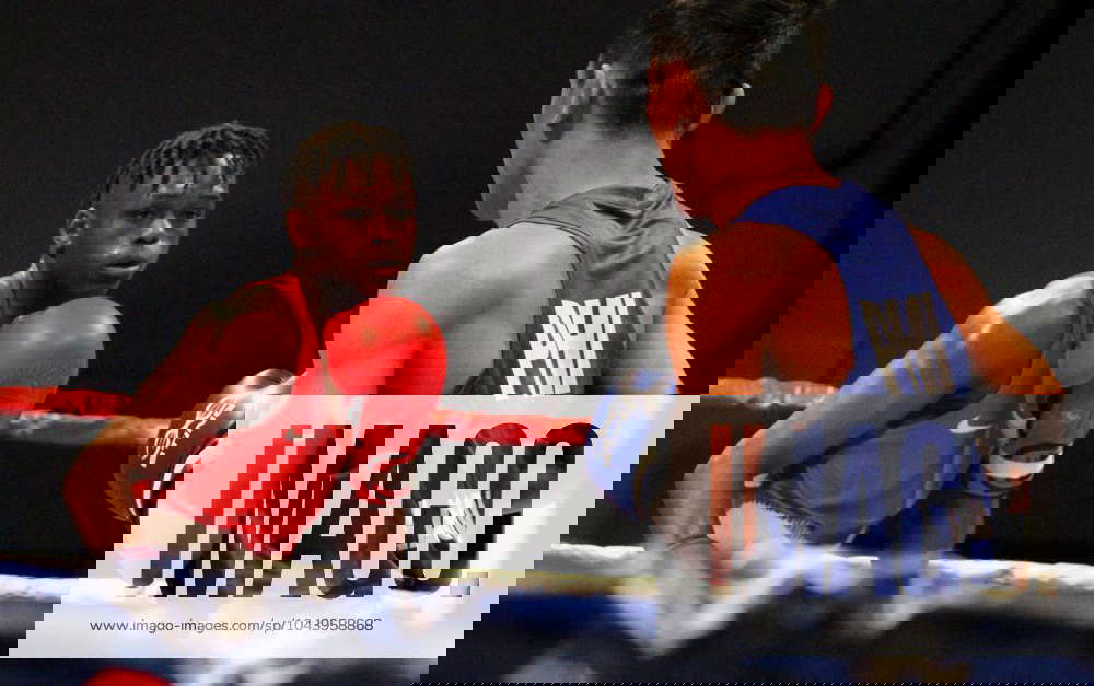 Syndication: Pueblo Cheiftain USA boxer Terry Washington sizes up his ...