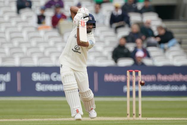 Nathan Fernandes of Middlesex during the Vitality County Championship ...