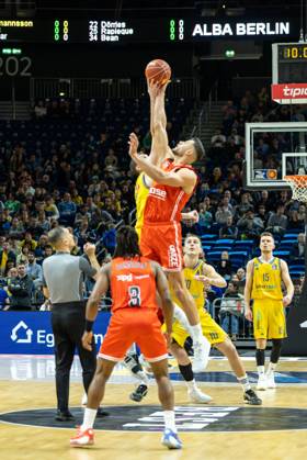Filip Stanic Bamberg Baskets, 65 GER, Alba Berlin vs Bamberg Baskets ...