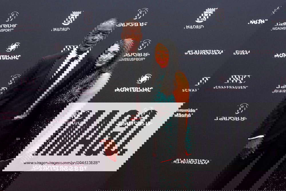 Madrid, Spain: Michael Johnson and Armine Shamiryan attend the Laureus ...