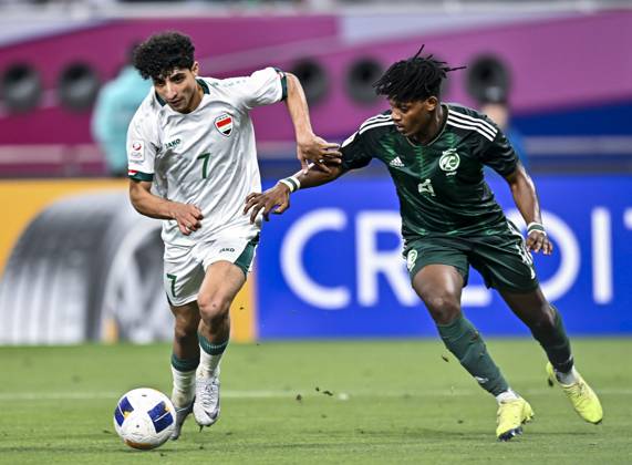 Saudi Arabia v Iraq - AFC U23 Asian Cup Group C Rayan Mohammed Hamed of ...