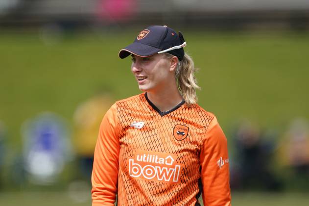 Freya Kemp of Southern Vipers during the Rachel Heyhoe Flint Trophy ...