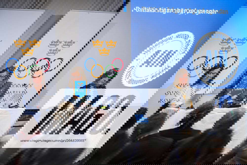 Gunilla Lindberg during the Swedish Olympic Committees annual meeting on in