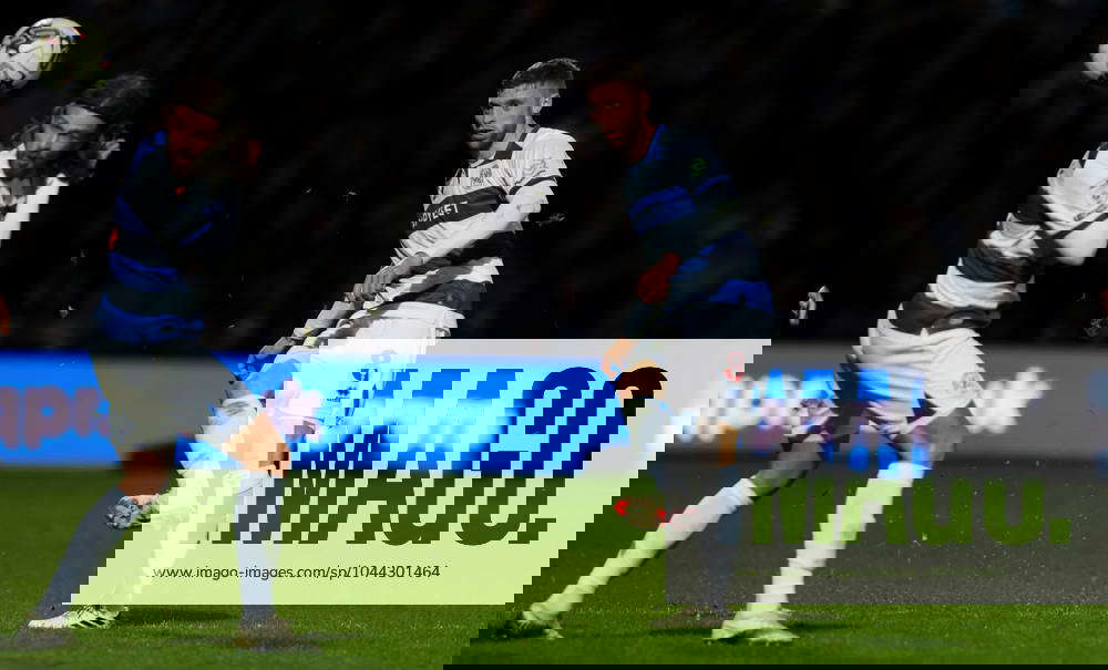 Sam Field of QPR Queens Park Rangers v Leeds United, EFL Sky Bet ...