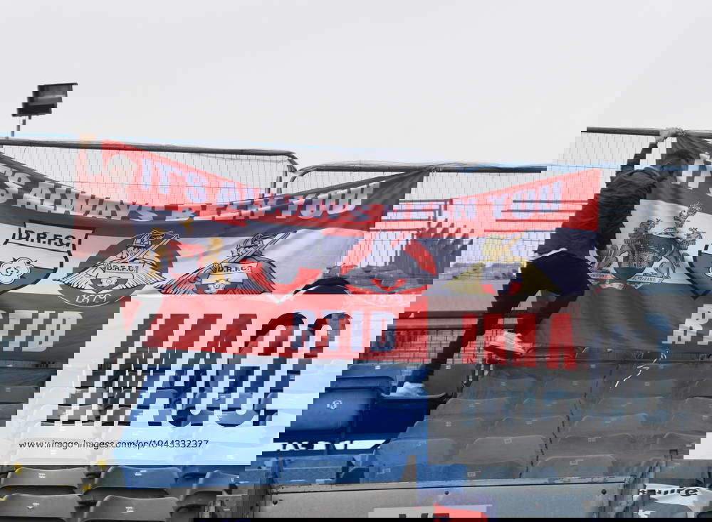 Doncaster Rovers fans decorate the away end Gillingham v Doncaster ...