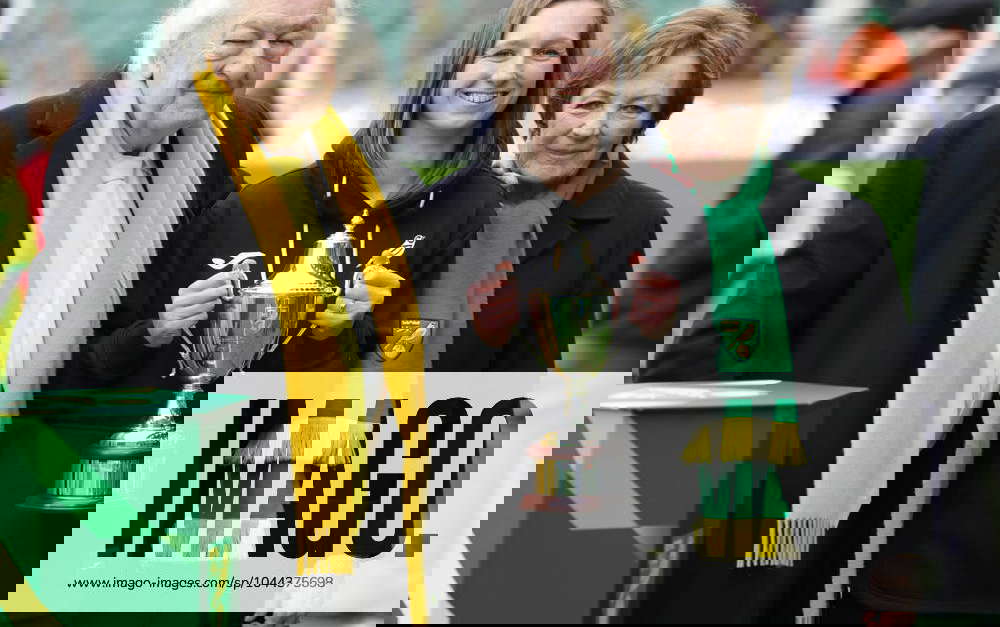 Delia Smith Ellie Smith receiving her Player of the Season trophies at ...