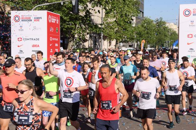 BELGRADE MARATHON MARATHON 37th Belgrade marathon athletisc start ...