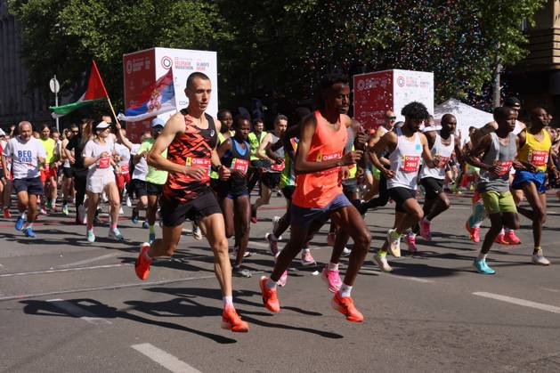 BELGRADE MARATHON MARATHON 37th Belgrade marathon athletisc start ...