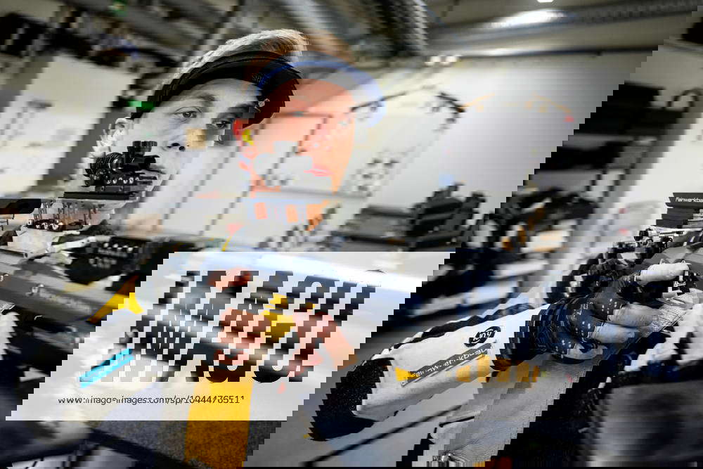 240428 Air rifle shooter Victor Lindgren during a training session on ...