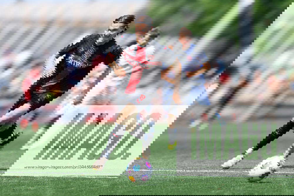 LEVERKUSEN, GERMANY - 1 MAY, 2024: Artem Stepanov, The football match ...