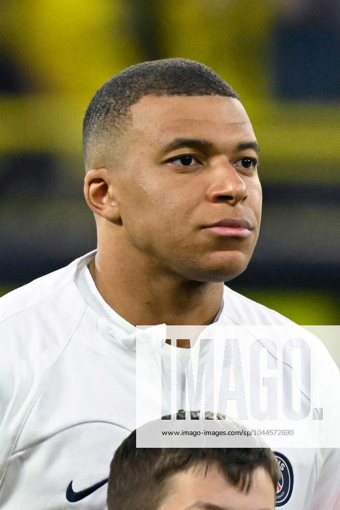 Kylian Mbappe ( 7 - PSG ) headshot during the UEFA Champions League ...