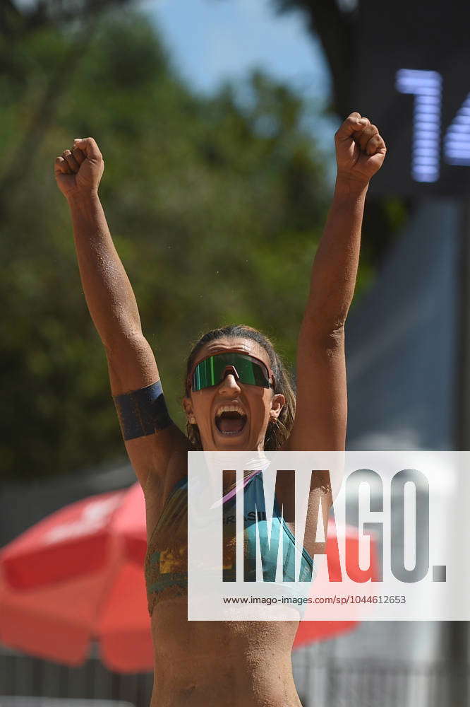 BRASILIA, Barbara Seixas of Brazil celebrates during the main draw ...