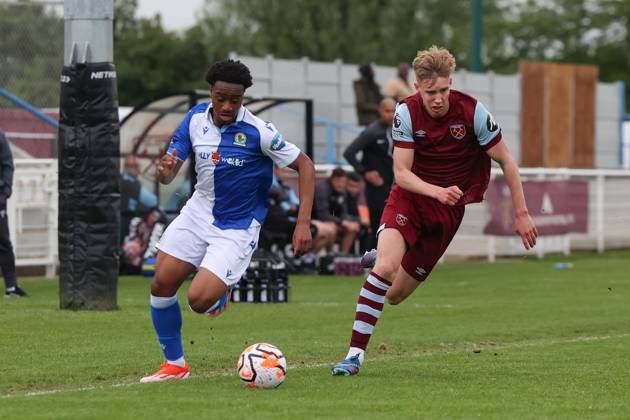U21, U 21 West Ham United v U21 Blackburn Rovers U21 Premier League 2 ...