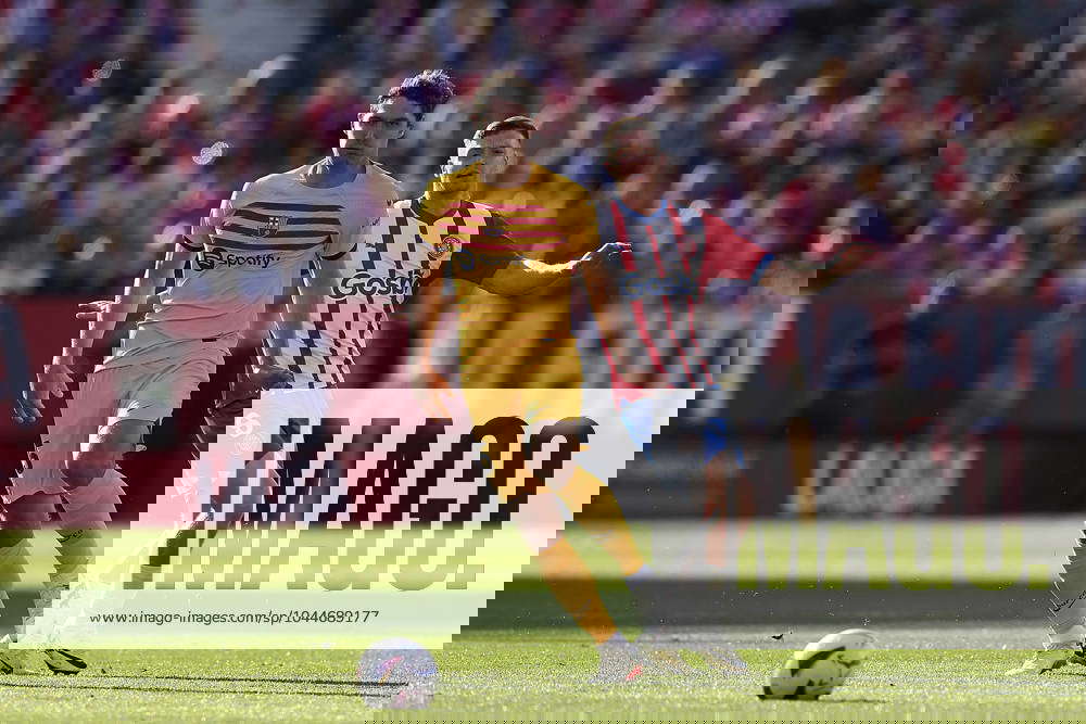 Andreas Christensen of FC Barcelona, Barca (L) controls the ball during ...