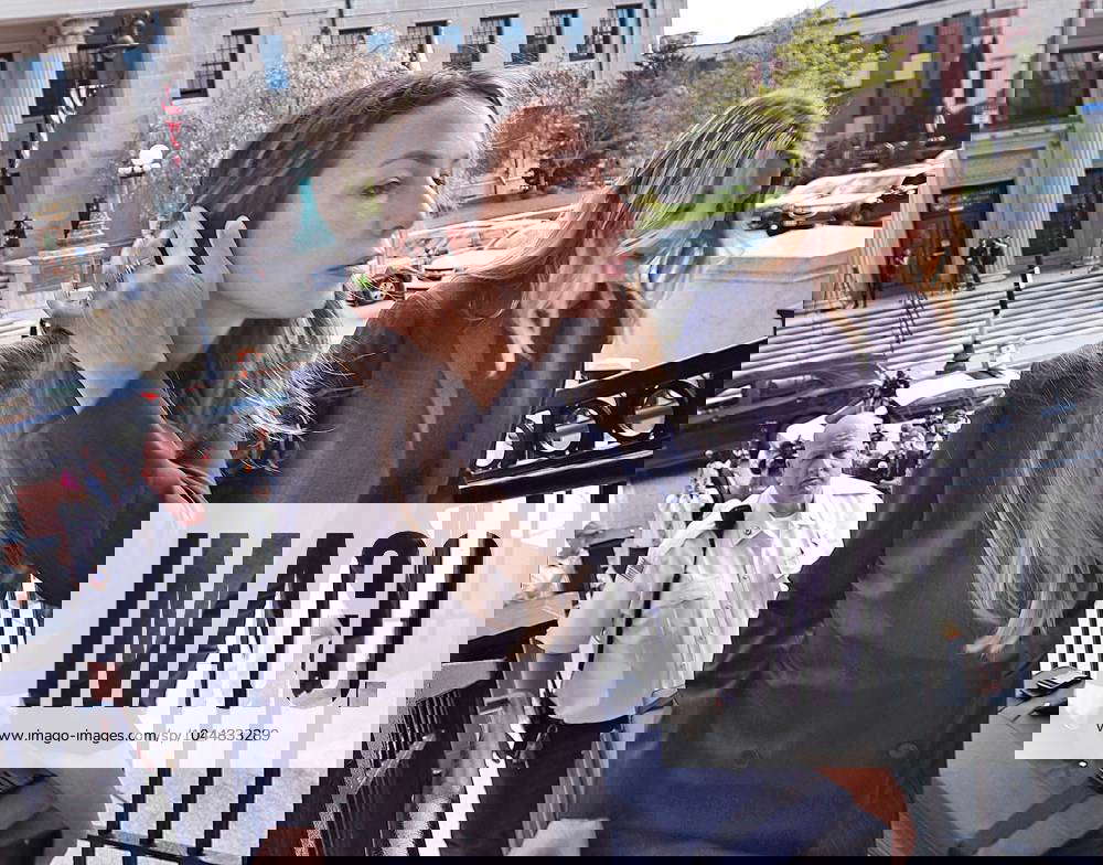 Syndication: The Patriot Ledger Karen Read arrivers for her trial with ...