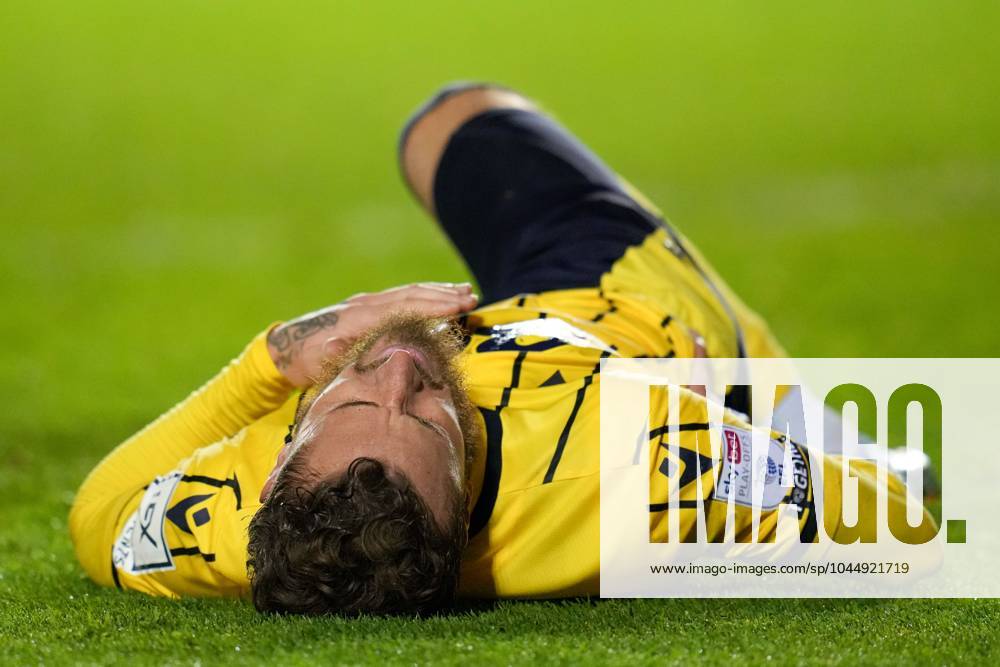 Joe Bennett of Oxford United Peterborough United v Oxford United, EFL ...