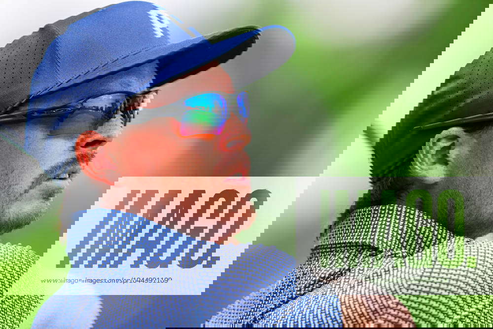 CHARLOTTE, NC - MAY 10: Rickie Fowler watches his shot from the fourth ...