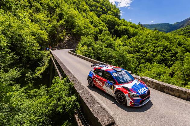 08 ROUILLARD Patrick, MARTY David, Skoda Fabia Evo Rally2, action ...