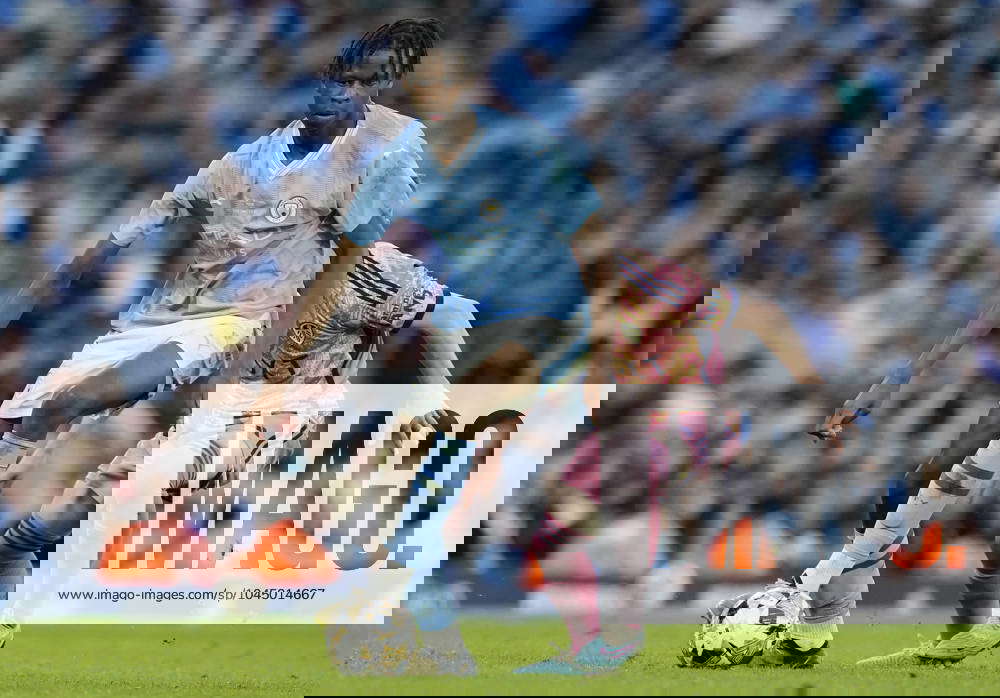 Manchester, England, 10th May 2024. Stephen Mfuni of Manchester City ...