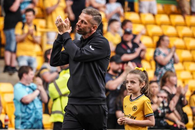 Wolverhampton, England, May 11th 2024: Head Coach of Wolves Gary ONeil ...