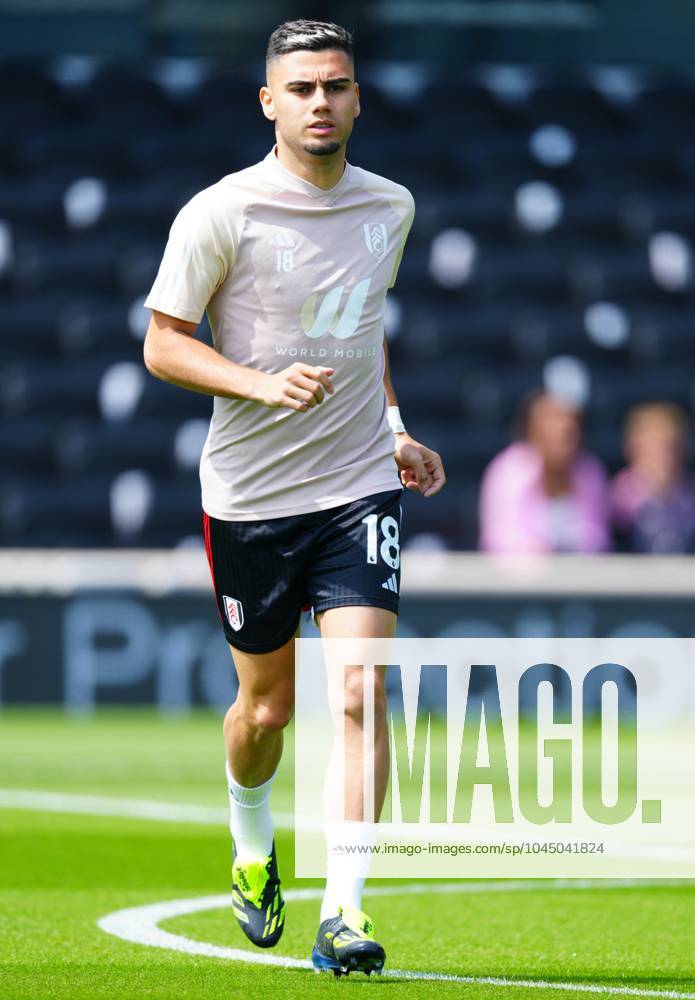 Andreas Pereira of Fulham wears Merky FC Adidas boots Fulham v ...