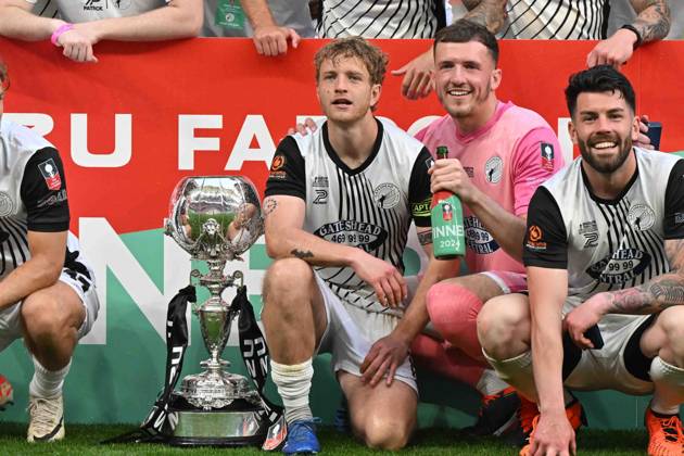 Gateshead FC v Solihull Moors FC - The Isuzu FA Trophy Final Gateshead ...