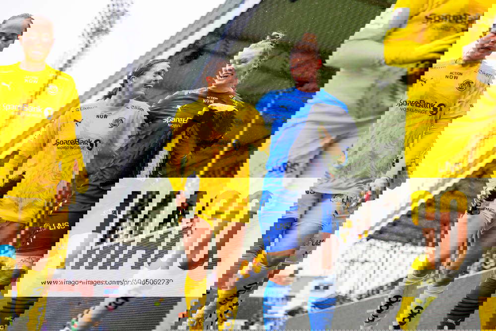 240512 Claudia Nicole Cagnina and goalkeeper Aubrei Corder of Bodo ...