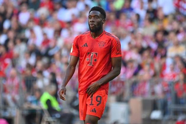 Alphonso DAVIES Bayern Muenchen, action, single action, single image ...