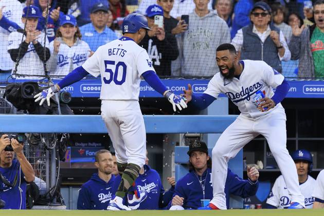 Los Angeles, California, USA: Mookie Betts 50 of the Los Angeles ...
