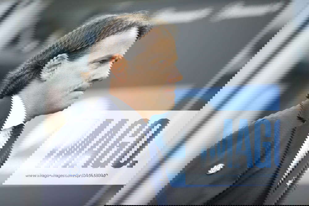 Milan, Italy: Simone Inzaghi manager of Inter Milan during the Italian ...