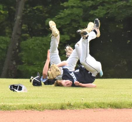 Syndication: The Time Telegram Jordan-Elbridge shortstop Nolan Brunelle ...