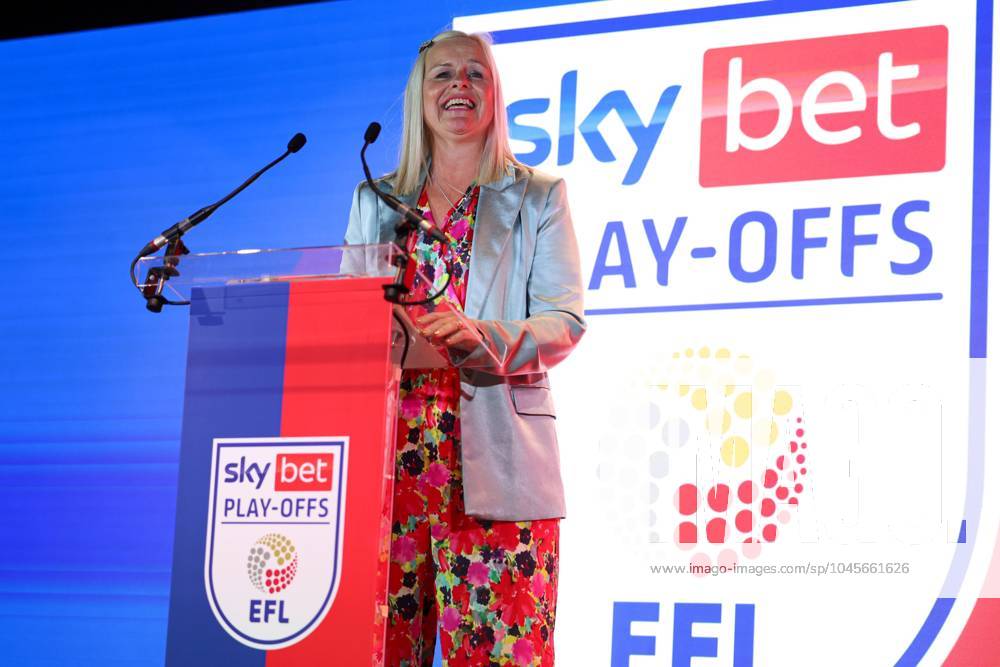 EFL Director of Community Debbie Cook in the Wembley Suite Leeds United ...